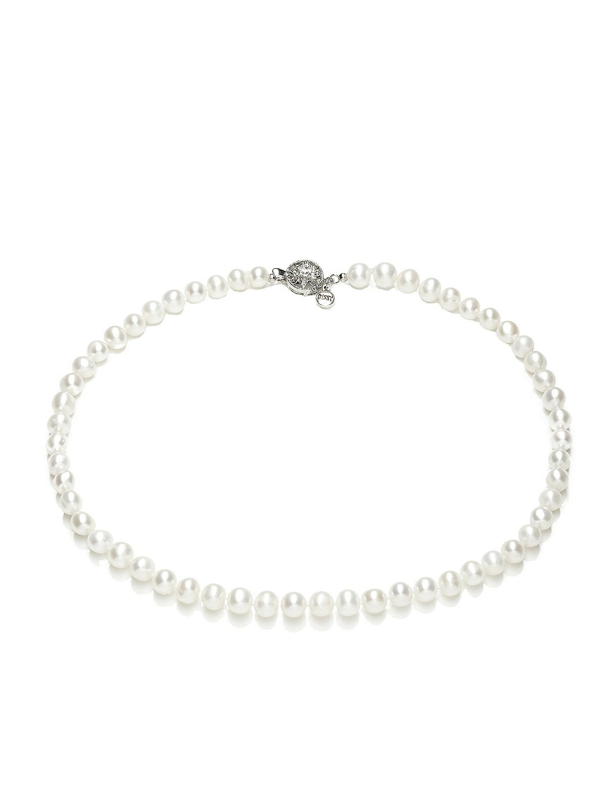 Genuine Freshwater Pearl Necklace - 16 inch | The Dessy Group